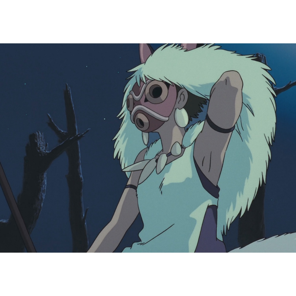 Princess Mononoke Characters Movie Poster A4 Size | Shopee Philippines