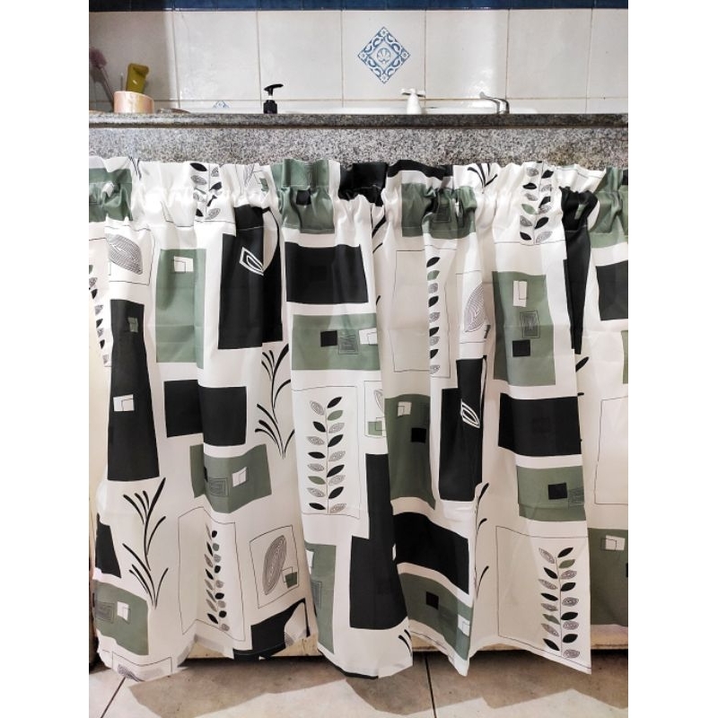 Kitchen Curtain Lababo Kurtina - Brisbane | Shopee Philippines