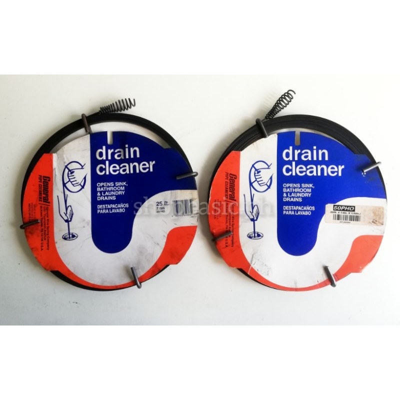 Original GENERAL Flat Sewer Rod [Panundot Plehe] 1/4×25ft., 1/4×100ft ...