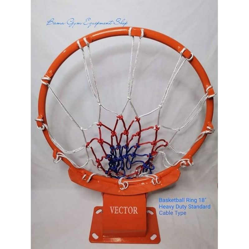 VECTOR HEAVY DUTY BASKETBALL RING SNAPBACK SPRING SIZE 14' 16' and 18 ...