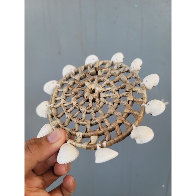 Native Pandan Coaster with Shells | Shopee Philippines