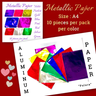 Shop metallic paper for Sale on Shopee Philippines