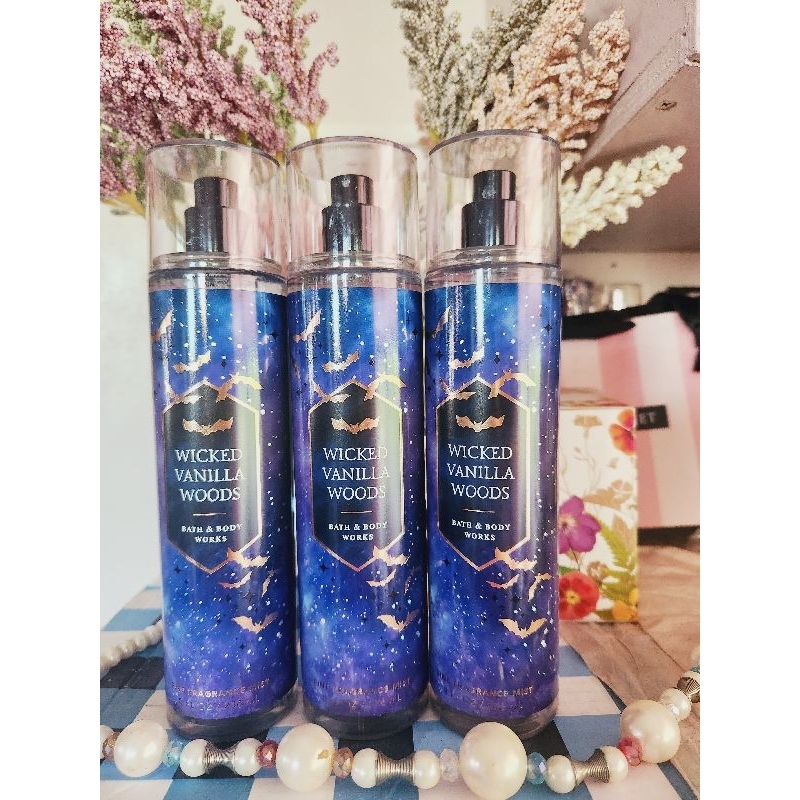 Wicked Vanilla Woods Fragrance Mist |Bath & Body Works | Shopee Philippines