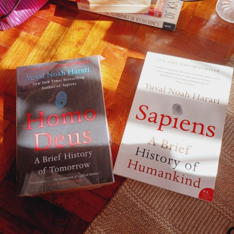 Sapiens Homo Deus A Brief History Of Humankind And Tomorrow Yuval Noah