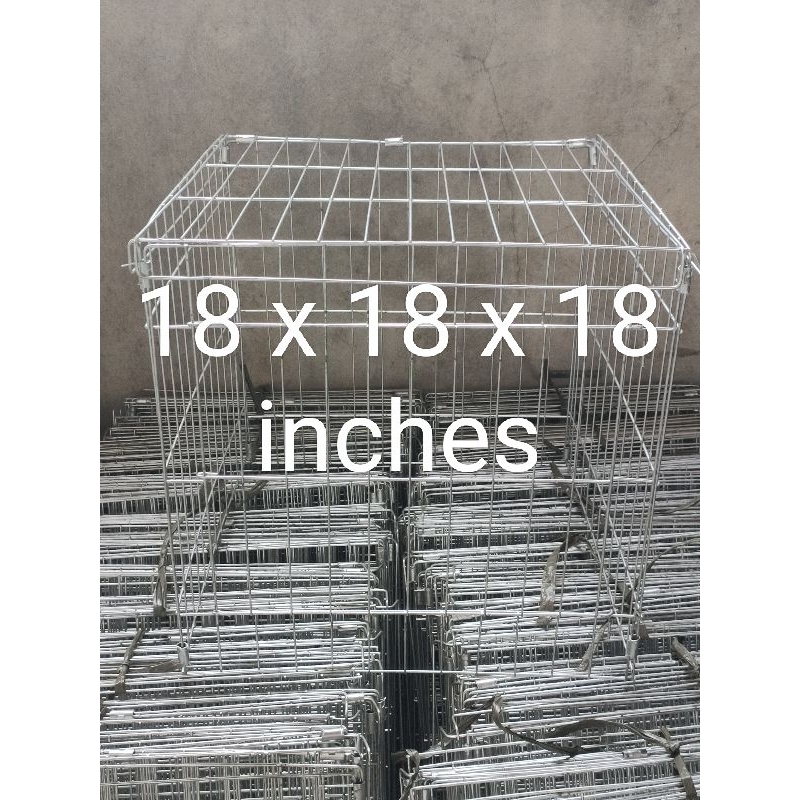 (4pcs) Bantam Show Cage pens 18 x18 x18 inches | Shopee Philippines