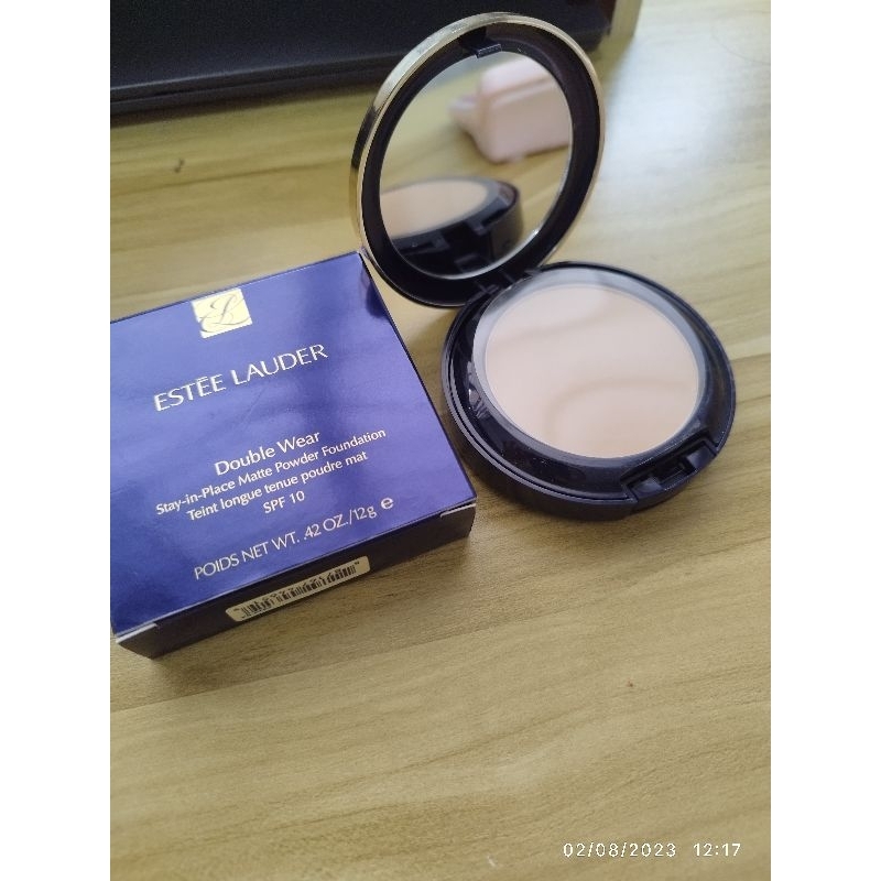 Estee Lauder Double Wear powder foundation 2W2 RATTAN | Shopee Philippines