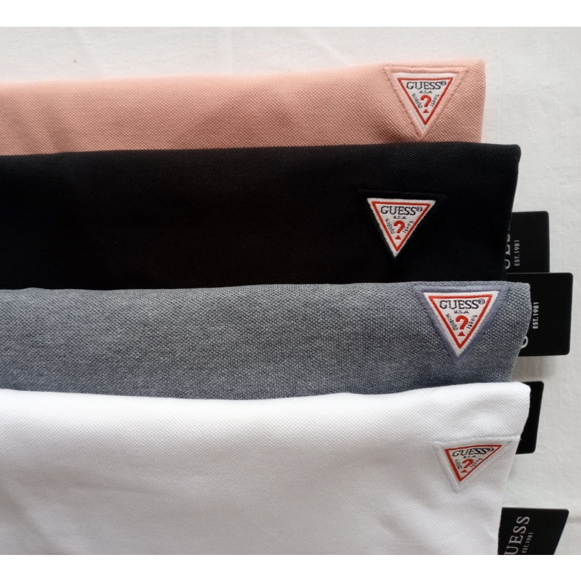 UNISEX GUESS CLASSIC Design T-Shirts (PIQUE Fabric/Made in Turkey ...