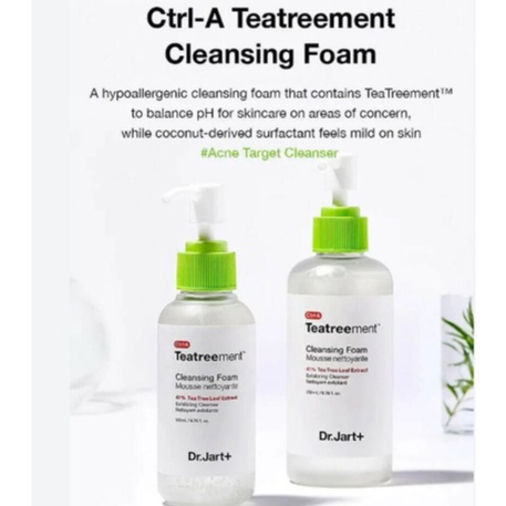 [Dr.Jart] Ctrl-A Teatreement Cleansing Foam | Shopee Philippines