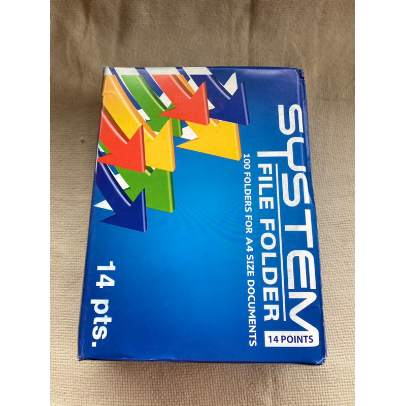 System White Folder 14PTS | Shopee Philippines