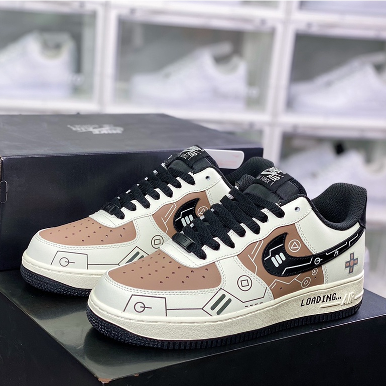 Top Grade NIKE Air Force 1 "Game Console/Loading" Low Cut Casual ...