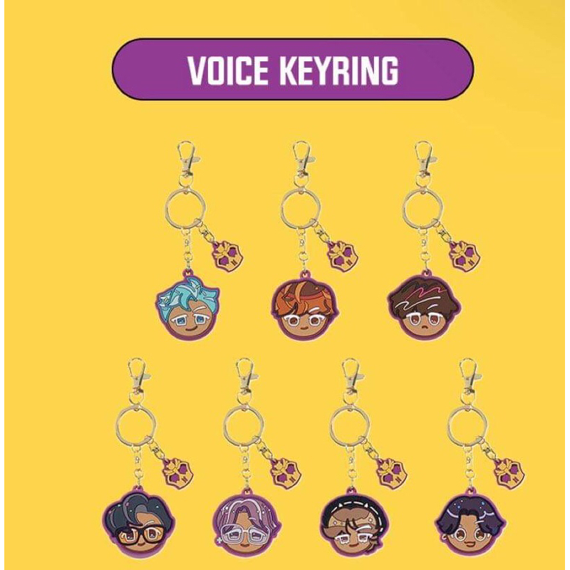 [BTS X Cookie Run: Kingdom] Voice Keyring | Shopee Philippines