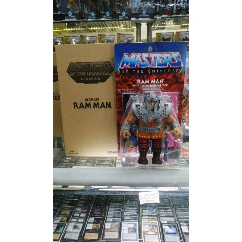 Super7 Ultimates Masters of the Universe Misb Ram Mam | Shopee Philippines