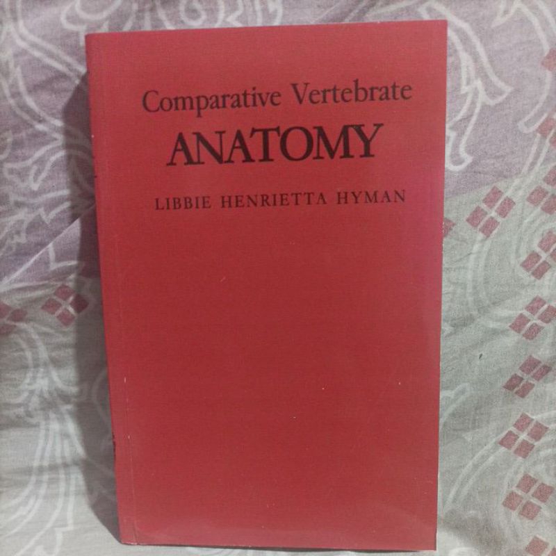 Comparative anatomy by hyman | Shopee Philippines