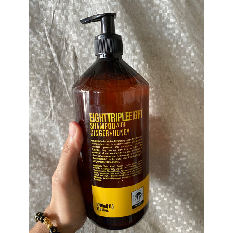 Eight Triple Eight Lavender/Argan/Tea Tree Conditioner/Shampoo 1L ...