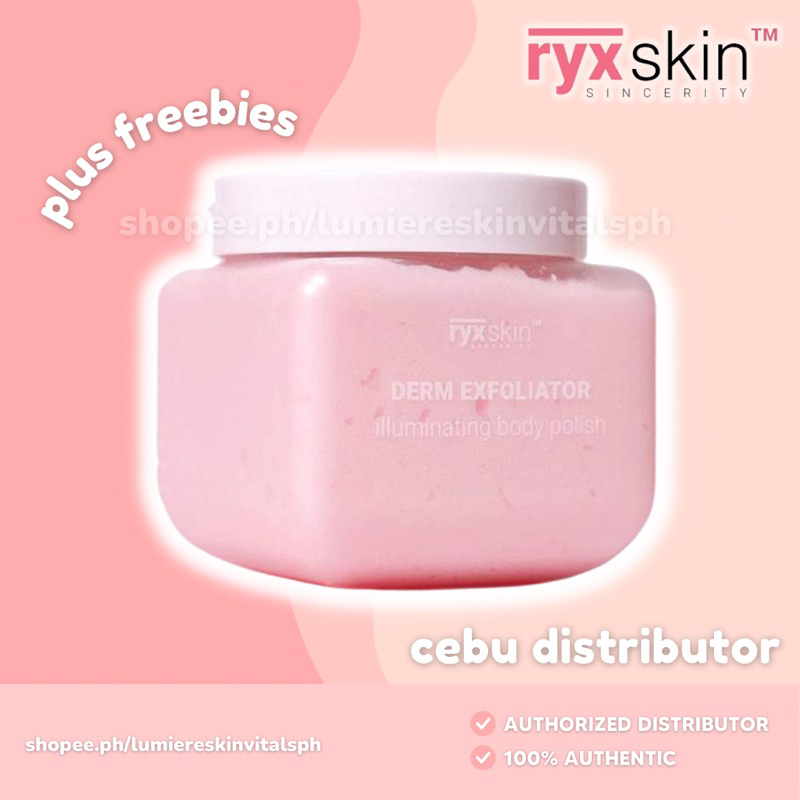 Ryx Skin Derm Exfoliator ILLUMINATING BODY POLISH — 100% AUTHENTIC ...