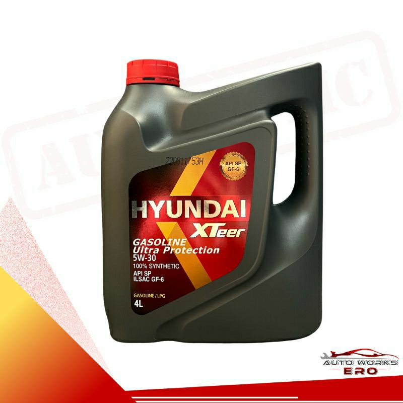 Hyundai Xteer 5W30 100% Synthetic Gasoline Motor Oil | Shopee Philippines