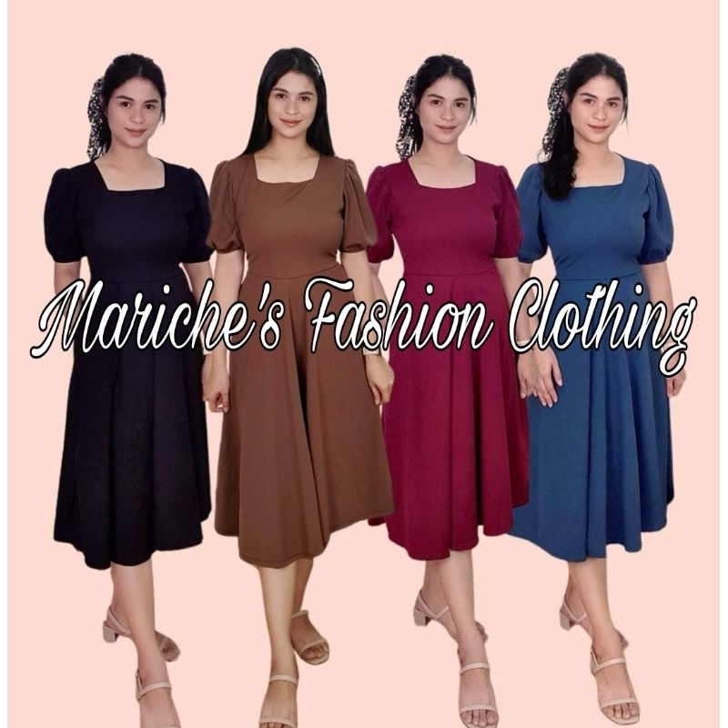 AFFORDABLE Casual Dress Church Dress (Maria Dress) DIRECT PATAHIAN ...