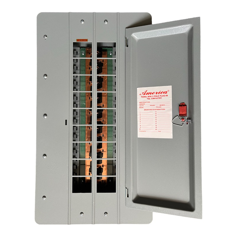 (New Packaging) America / Koten Panel Board 18, 20, 22 HOLES PLUGIN PLUG IN PLUG-IN America ...