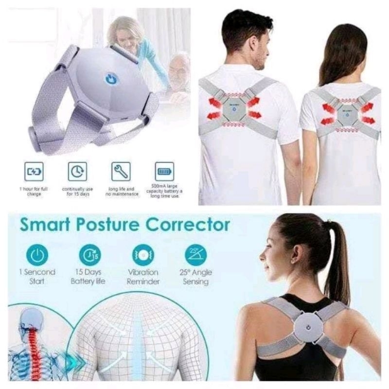 WIHan Smart Sensor BACK Posture Corrector Trainer Smart Posture ...