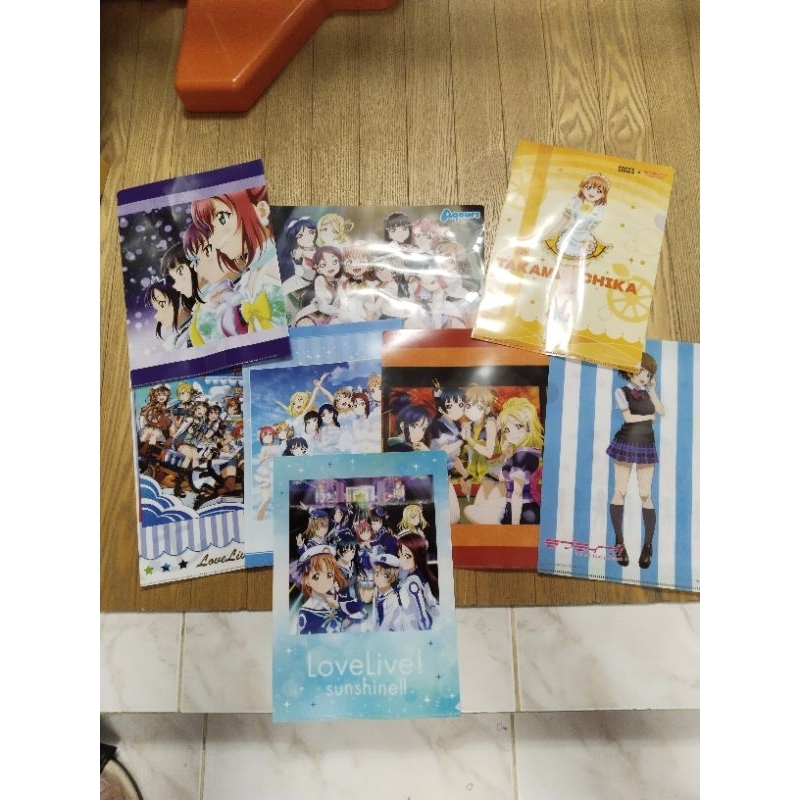 ORIGINAL! Love Live! School Idol Project A4 folders | Shopee Philippines
