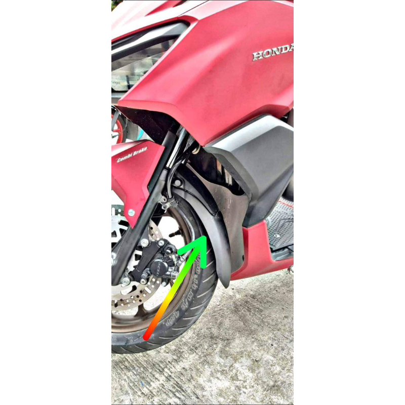 HONDA CLICK 160 FRONT FENDER EXTENSION | Shopee Philippines