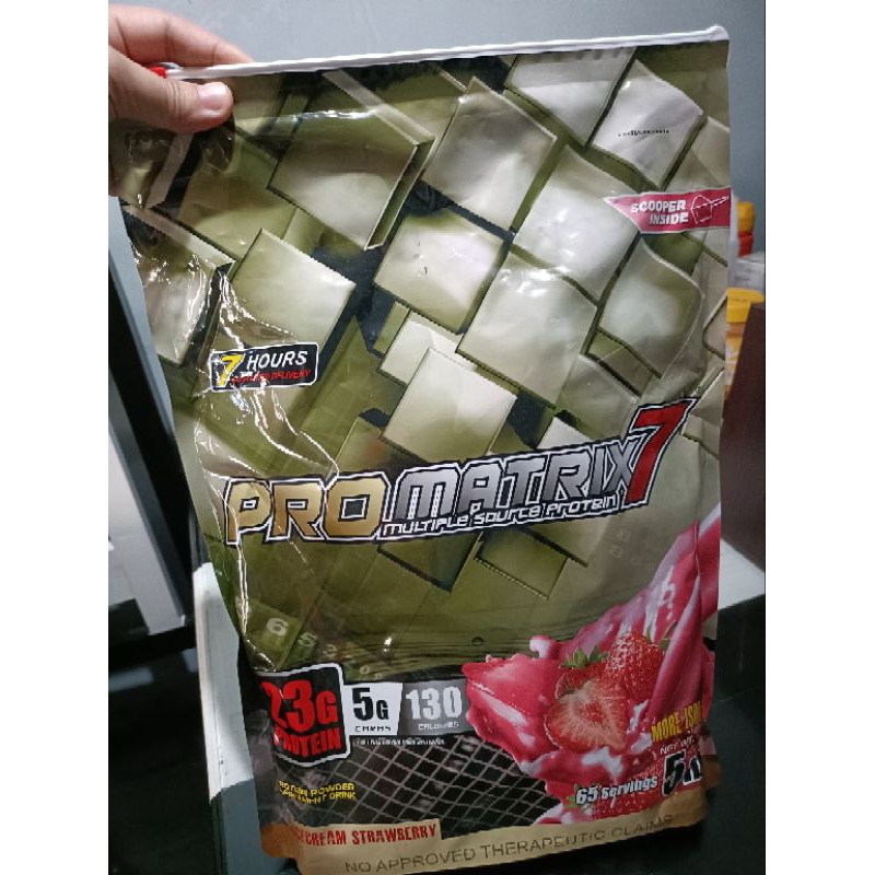 5lbs Promatrix Whey Protein Strawberry Flavor September 2024 expiry ...