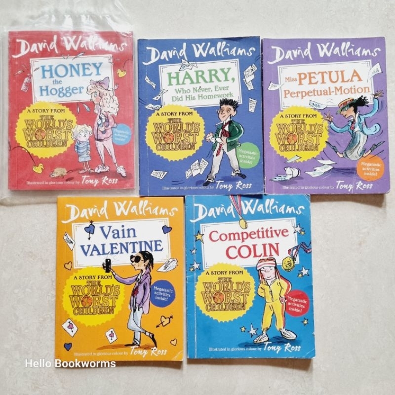 David Walliams Mini Books | Shopee Philippines