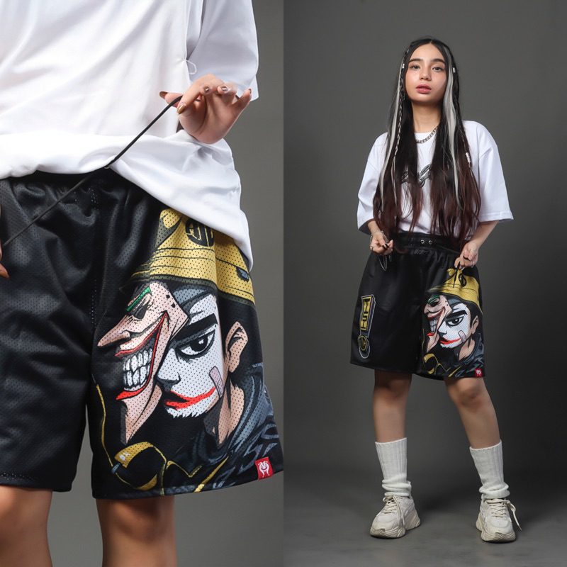 Real Jokes Clothing Excla Mesh Short (Black) | Shopee Philippines