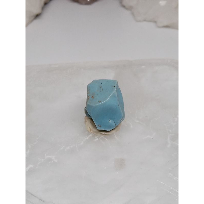 Authentic Natural High Quality Blue Turquoise with display box | Shopee ...