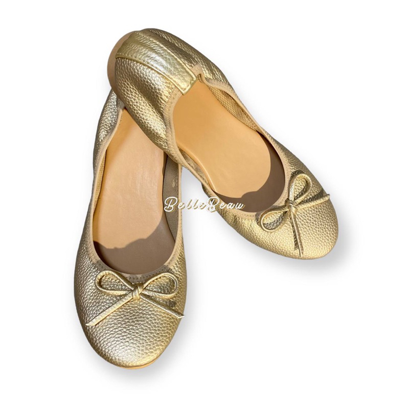 Adeline Ribbon Ballet Flats Embossed Collection Marikina Made Shoes in ...