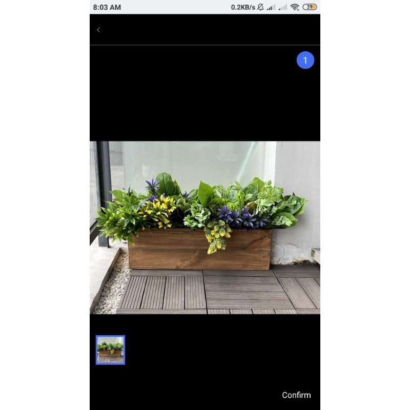 Wooden Plant Box Garden Multi Purpose Box | Shopee Philippines