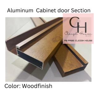 cabinet door ACP frame aluminum w/ C handle 1.5mts | Shopee Philippines