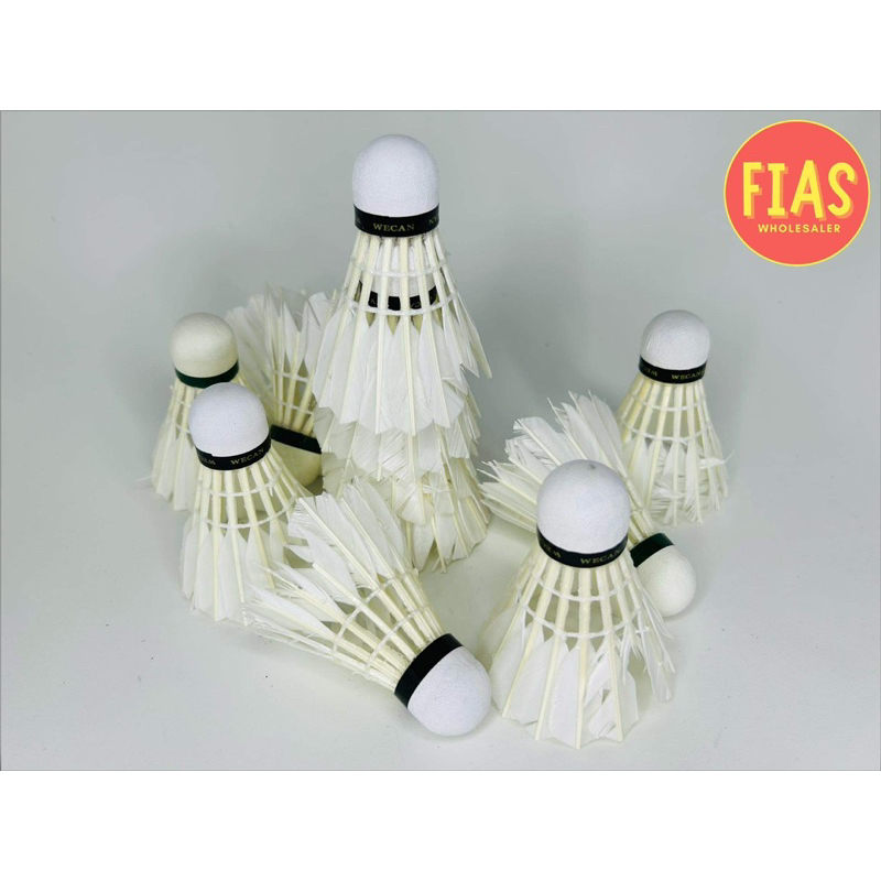 12 Pieces Shuttlecocks Feather 1 Tube Sswallow | Shopee Philippines
