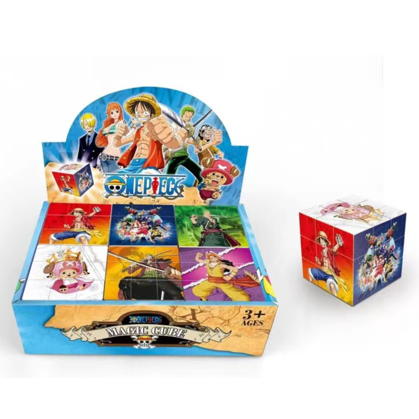 JLT Cartoon 3x3 one piece / spider Magic Cube for Kids | Shopee Philippines
