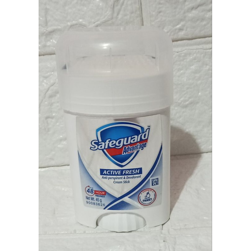safeguard anti-perspirant & deodorant cream stick (45g) | Shopee ...