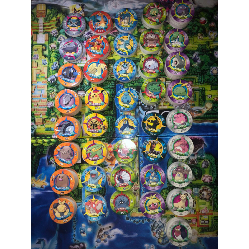 Pokemon Battle Disc Master Set 1995 2011 Nintendo Creatures Game Freak ...