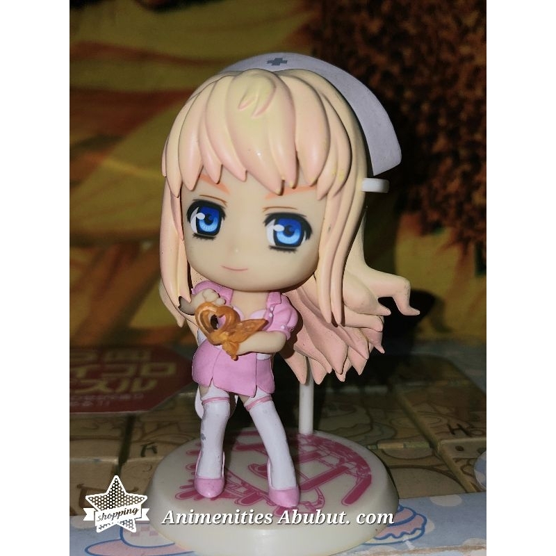 Macross frontier Chibi Figure sheryl nome nurse banpresto kyun chara ...