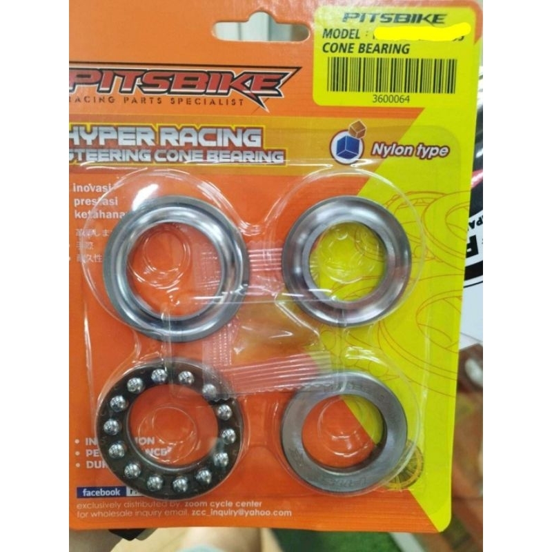 Pitsbike steering cone ball race bearing M3 wave 125 xrm 110 mio raider 150 carb aerox nmax V2 ...