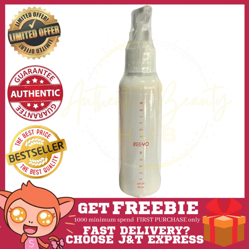 AUTHENTIC Ryx Skin Zeevo SERUM LOTION 100ml Whitening SPF30 | Shopee ...