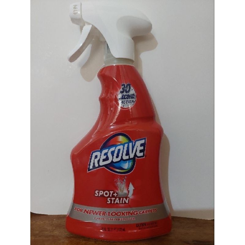 Resolve Carpet Cleaner Spray Spot & Stain Remover, 473 ML | Shopee ...