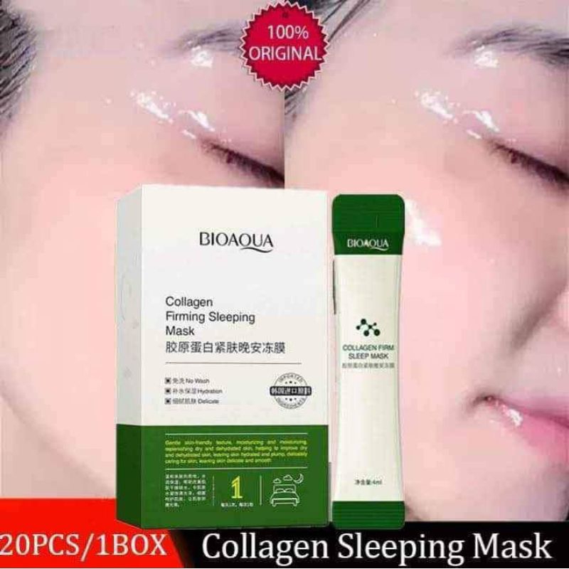 Original Bioaqua/Lifusha Collegen Firming Sleeping Mask 20Pcs/1Box ...