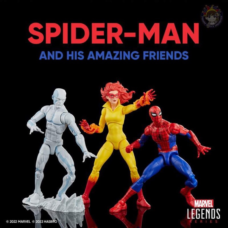 Hasbro Marvel Legends Spider-Man and His Amazing Friends Spider-Man ...