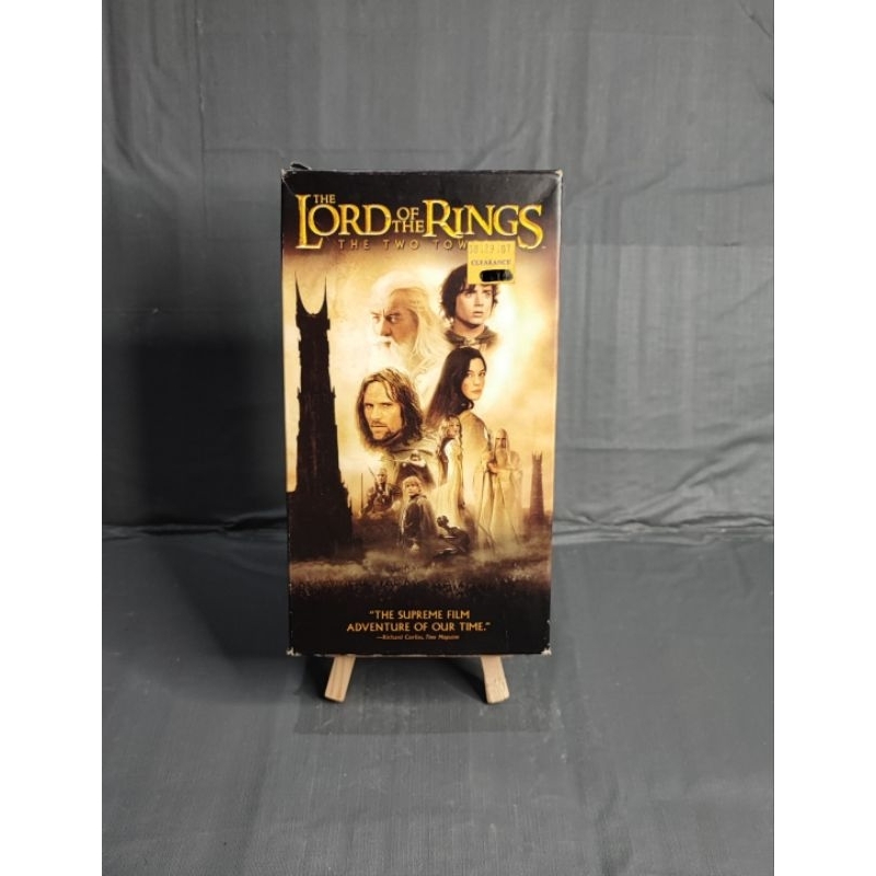VHS Tapes The Lord Of The Rings The Two Towers | Shopee Philippines