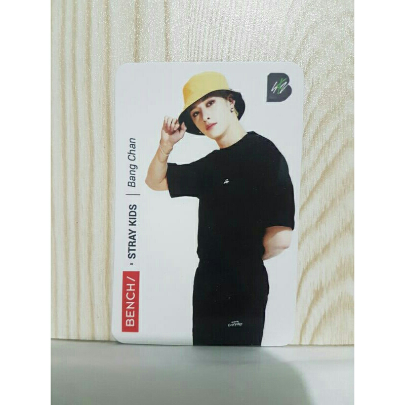 Stray Kids Chan Bench Fanmeet Official Photocard | Shopee Philippines
