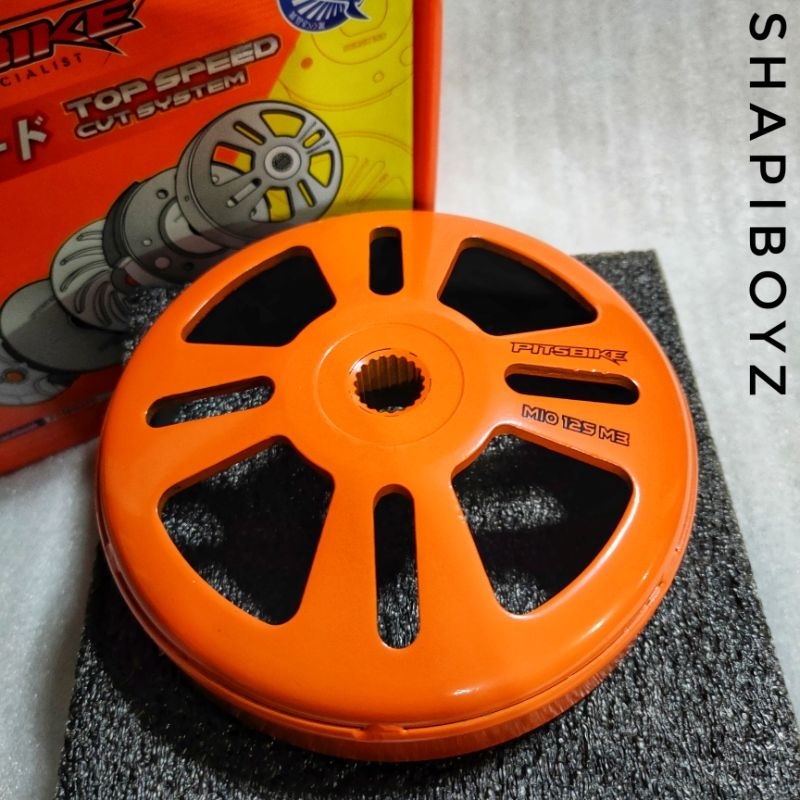pitsbike clutch bell v2 mio i 125/m3 (groove/plain) | Shopee Philippines