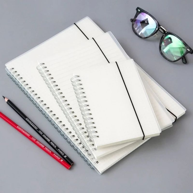 SPiRAL NOTEBOOK WITH PP HARD COVER (1PC) | Shopee Philippines