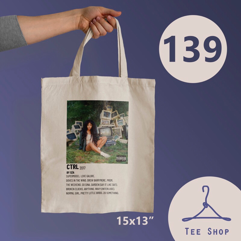 Sza ctrl and sos tote bag collection | Shopee Philippines