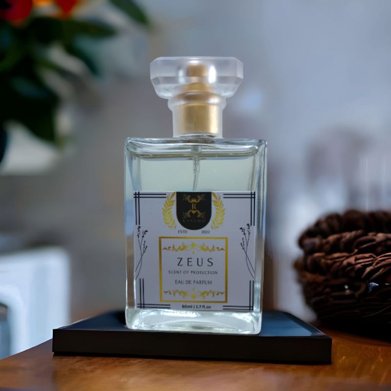ZEUS (Scent of Protection) With Perfume Box & Paper Bag (50mL) | Shopee ...