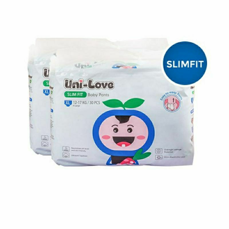 Unilove Extra Large Pants Slimfit (30s and 60pcs) | Shopee Philippines