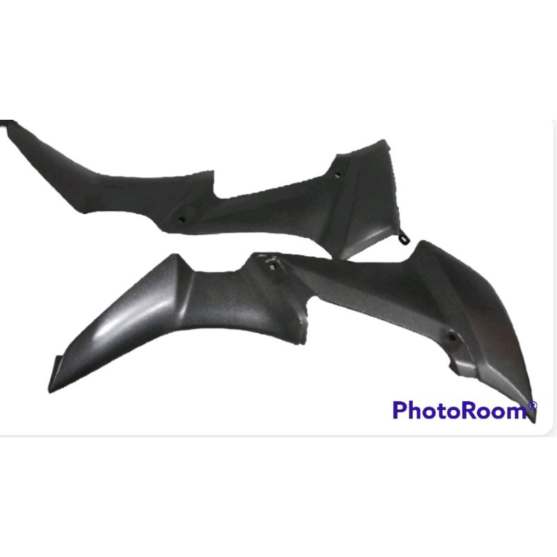 Leg Shield Outer For Smash 115 Matte Black Original Genuine Parts ...